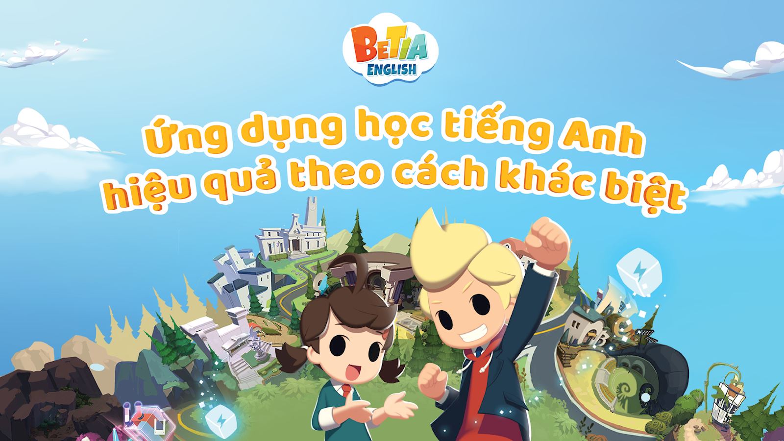 Betia English - Ứng dụng học tiếng Anh hiệu quả theo cách khác biệt