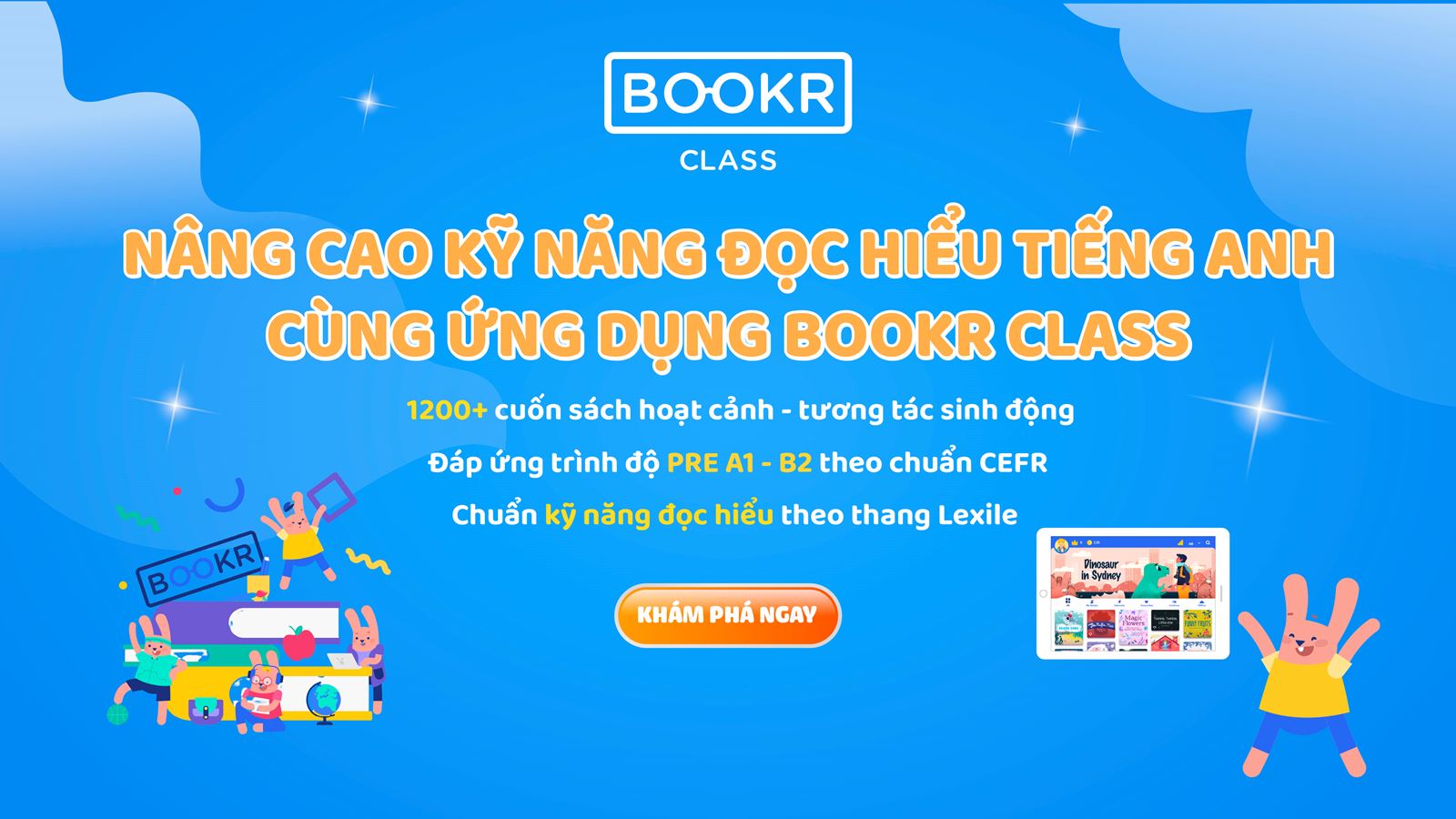 BookR Class: IOE "rủ thêm" đồng đội mới cùng học sinh hình thành thói quen đọc và học tiếng Anh ...